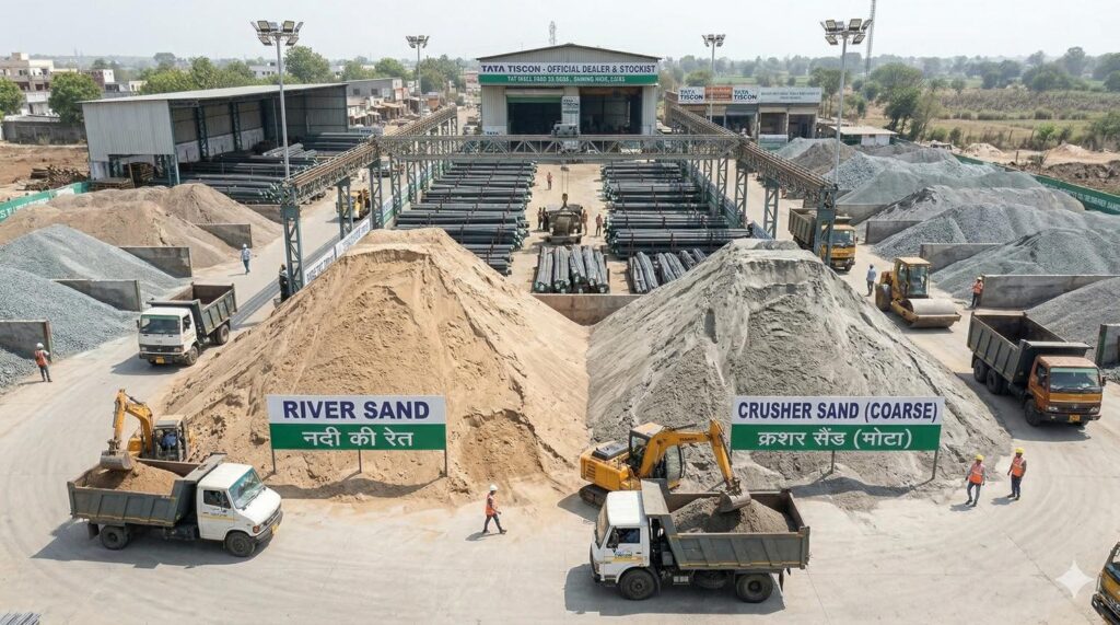 Crushed Plaster Sand (Medium Coarse) 400SQFT – CRAFT N WORKS